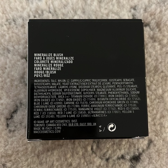 MAC Cosmetics | Makeup | Nib Mac Cosmetics Mineralize Blush In Sweet ...